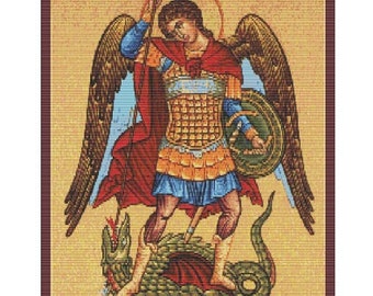 Saint Michael the Archangel Stamp - Etsy