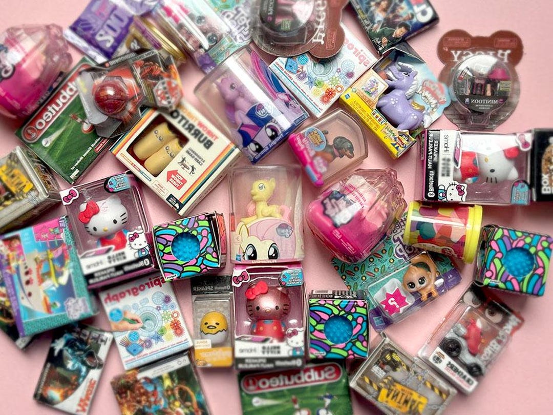 More Hyper Realistic Miniature Toys for 1/6 Fashion Dolls Like Mtm Bb ...