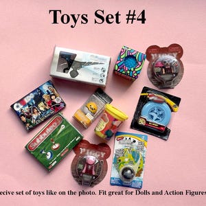 More Hyper Realistic Miniature Toys for 1/6 Fashion Dolls Like Mtm Bb ...