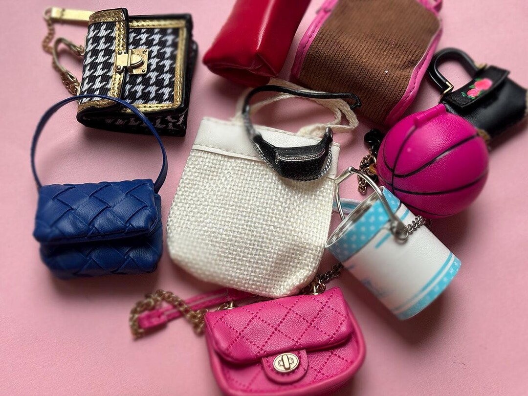 Realistic Doll Bag Purse Clutch Bagpack Hand Bag for 11 Inch Dolls Like ...