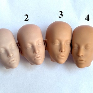 Fashion Doll Heads for Rerooting for Custom for Realistic Full Lips Big ...