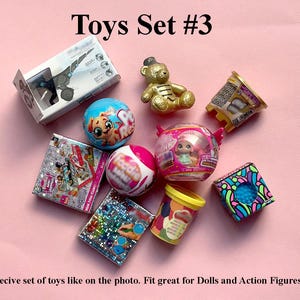 More Hyper Realistic Miniature Toys for 1/6 Fashion Dolls Like Mtm Bb ...