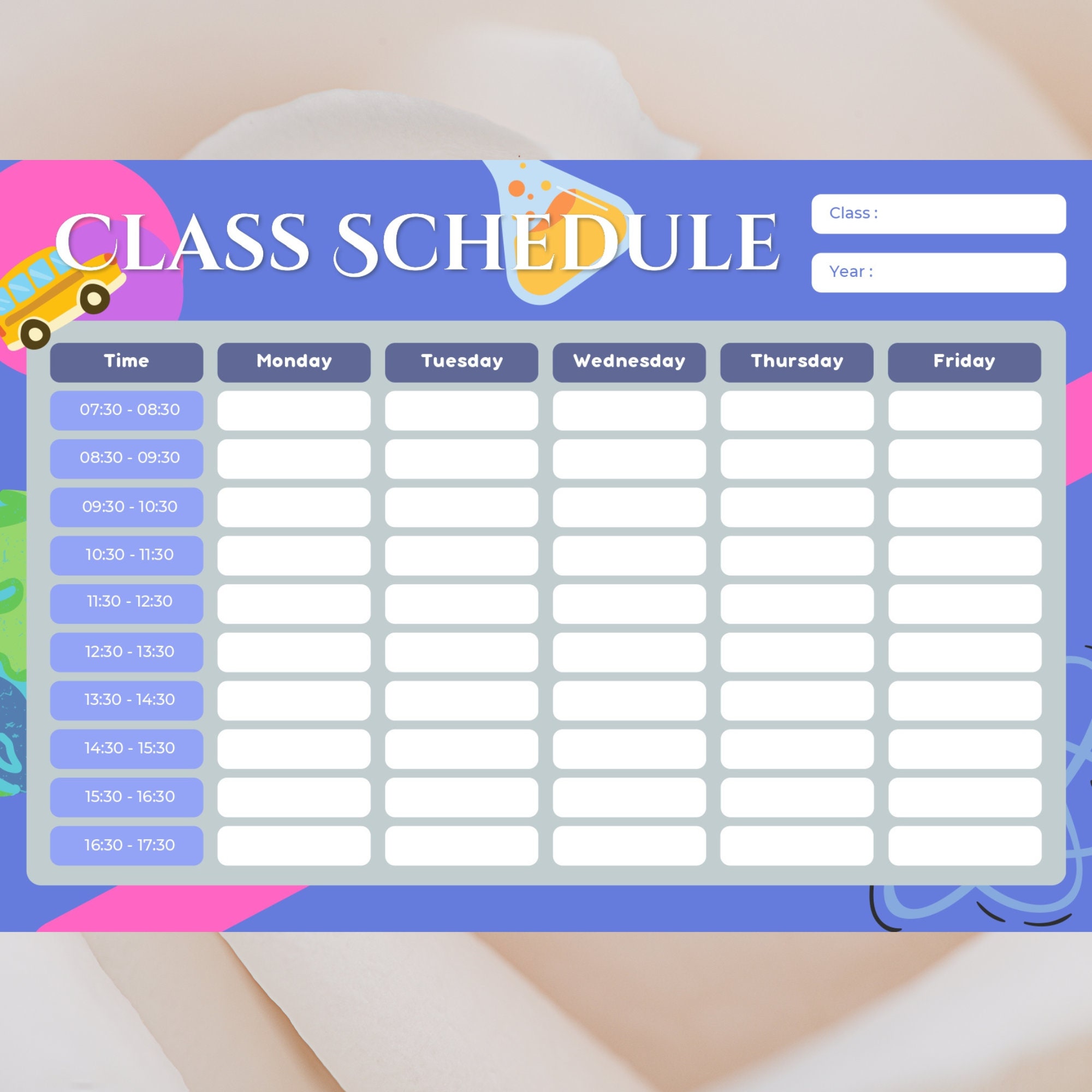 Cute School Printables for Teachers and Students - Etsy