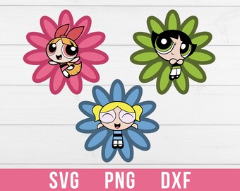 Powerpuff Girls Svg Bundle - Etsy