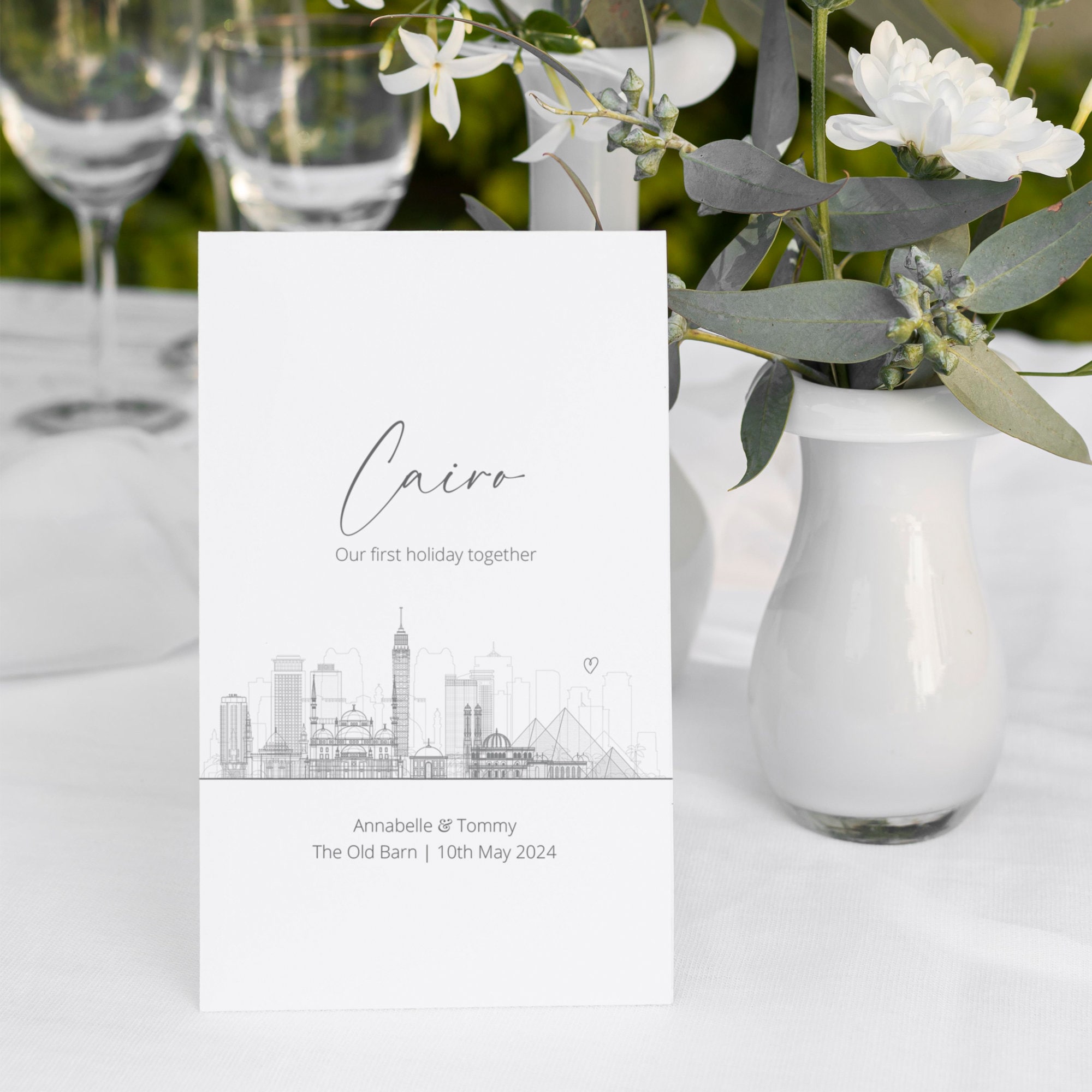 Travel Table Numbers for Wedding, Wedding Table Numbers, Destination ...