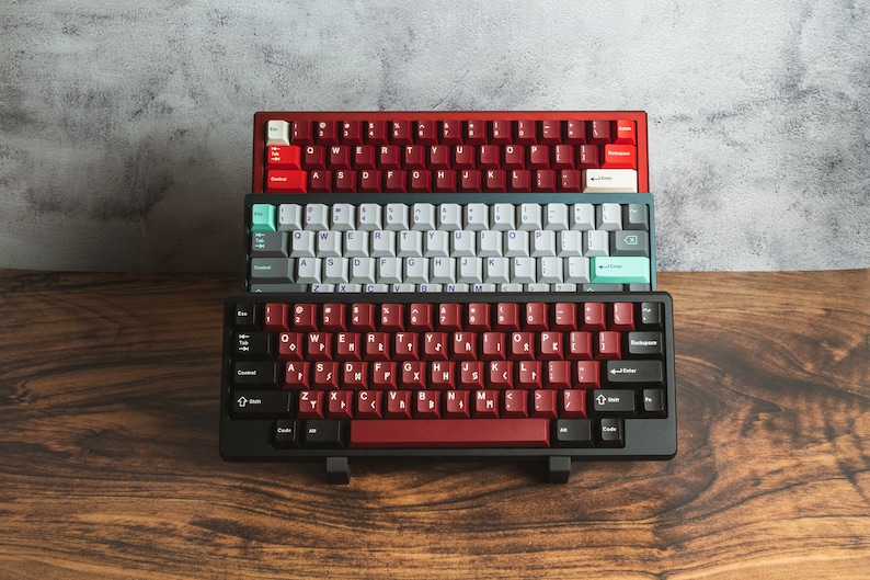 Mechanical Keyboard Display Stand - Triple - Etsy