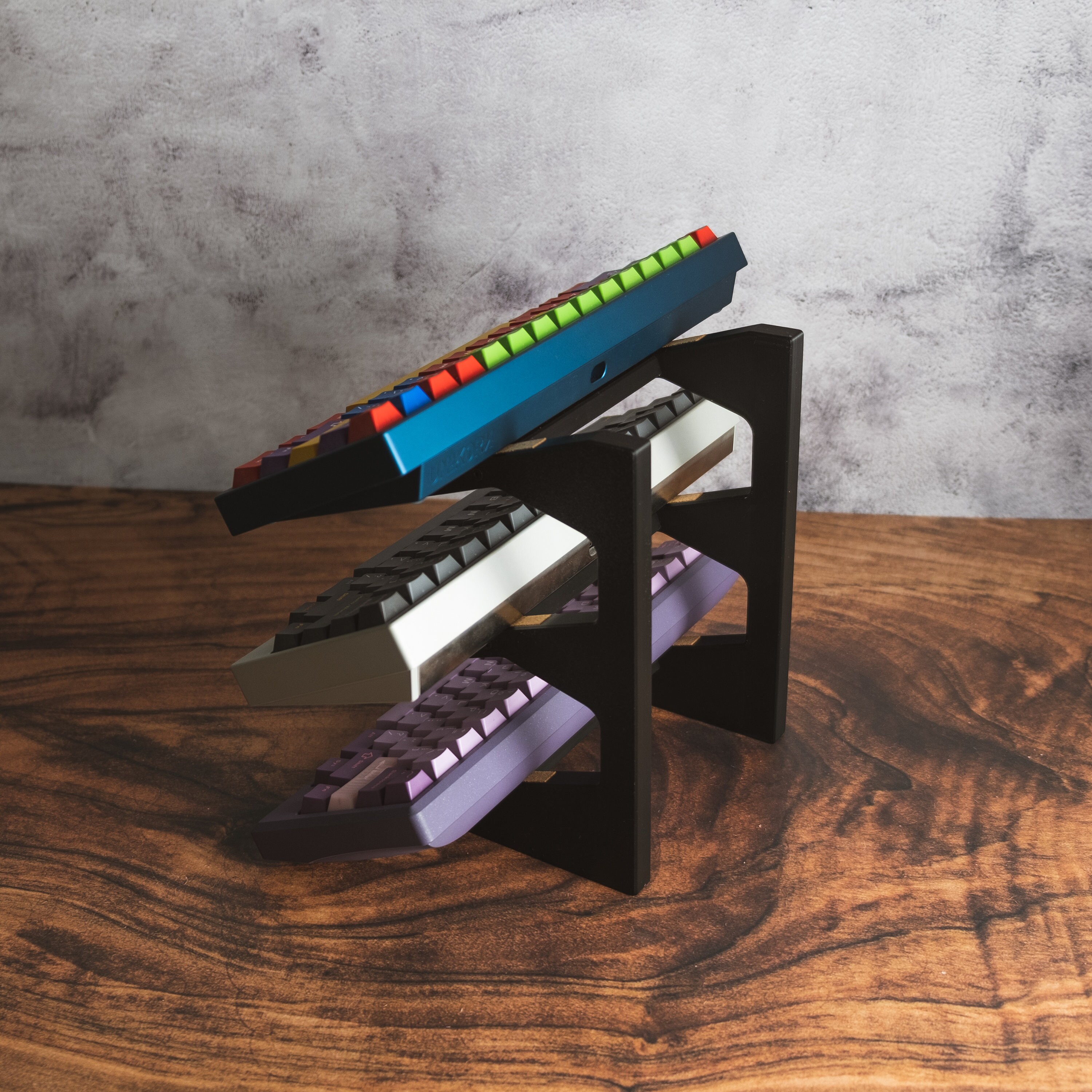 Mechanical Keyboard Display Stand Triple Shelf Style - Etsy