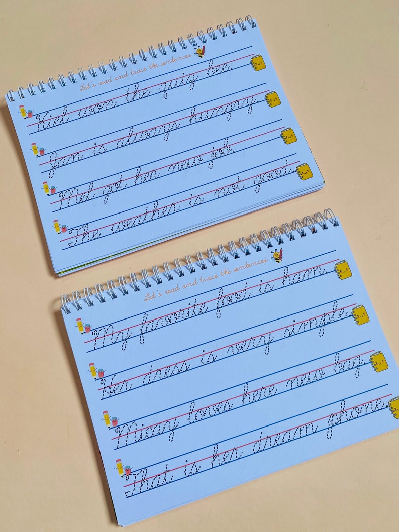 Let's Trace Cursive Tracing Pad for Kids | Handwriting Practice ...