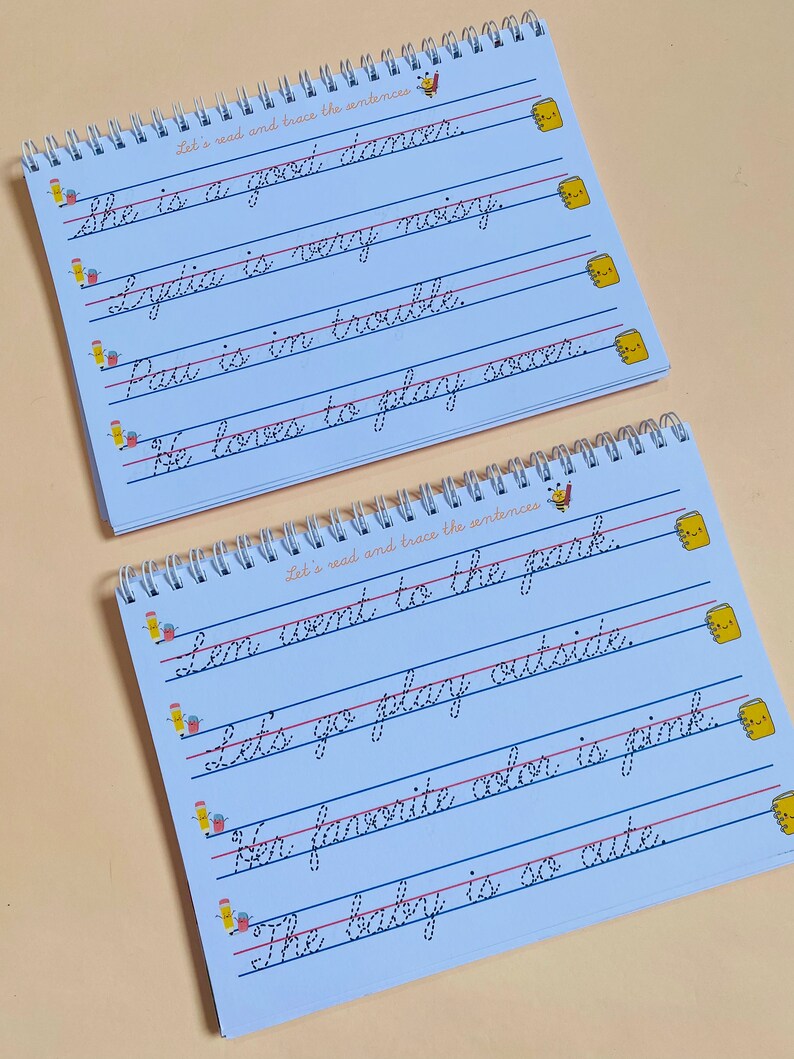 Let's Trace Cursive Tracing Pad for Kids | Handwriting Practice ...