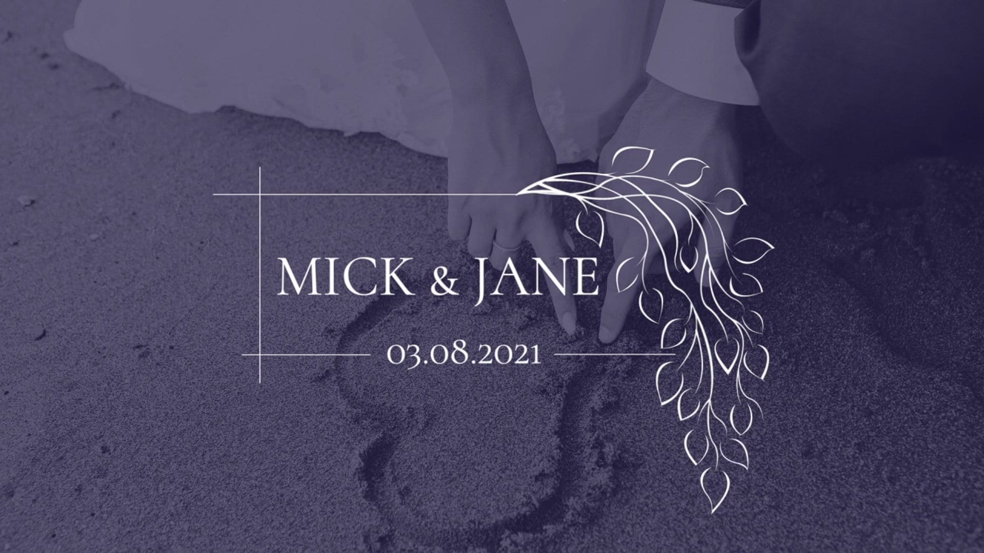 Stylish Wedding Titles Opener, Text, Title, Weddings Animation ...