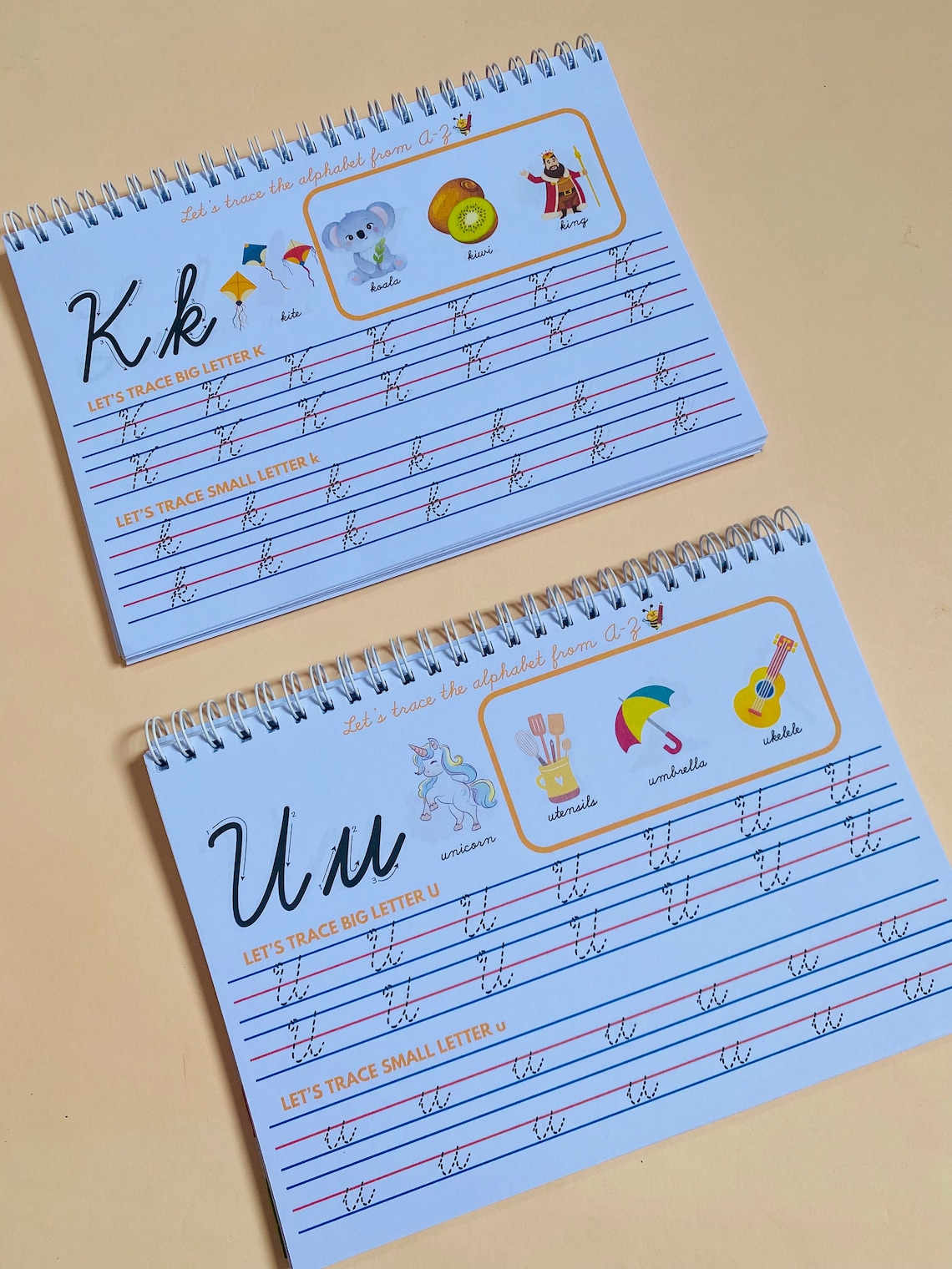 Let's Trace Cursive Tracing Pad for Kids | Handwriting Practice ...