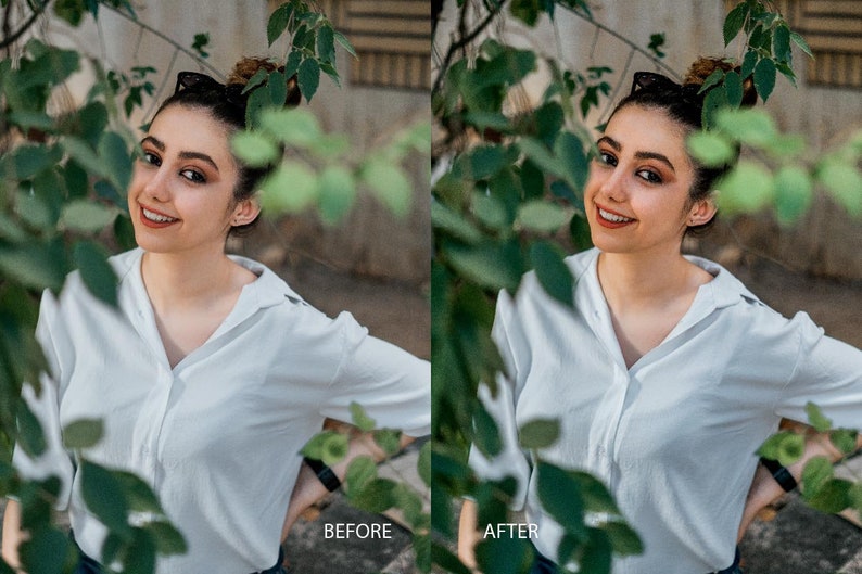 Lightroom Portrait Presets: Moody, Vivid, Saturated, Neutral (instant ...