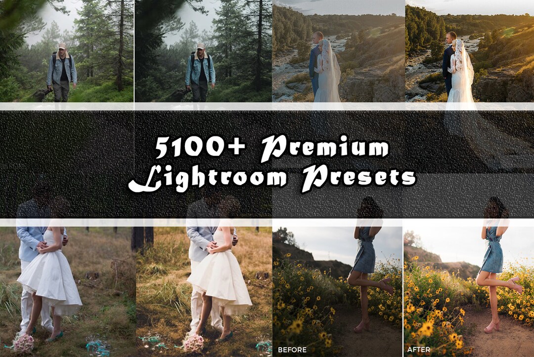 5100+ Premium Lightroom Presets, Mobile & Desktop (digital Download) - Etsy