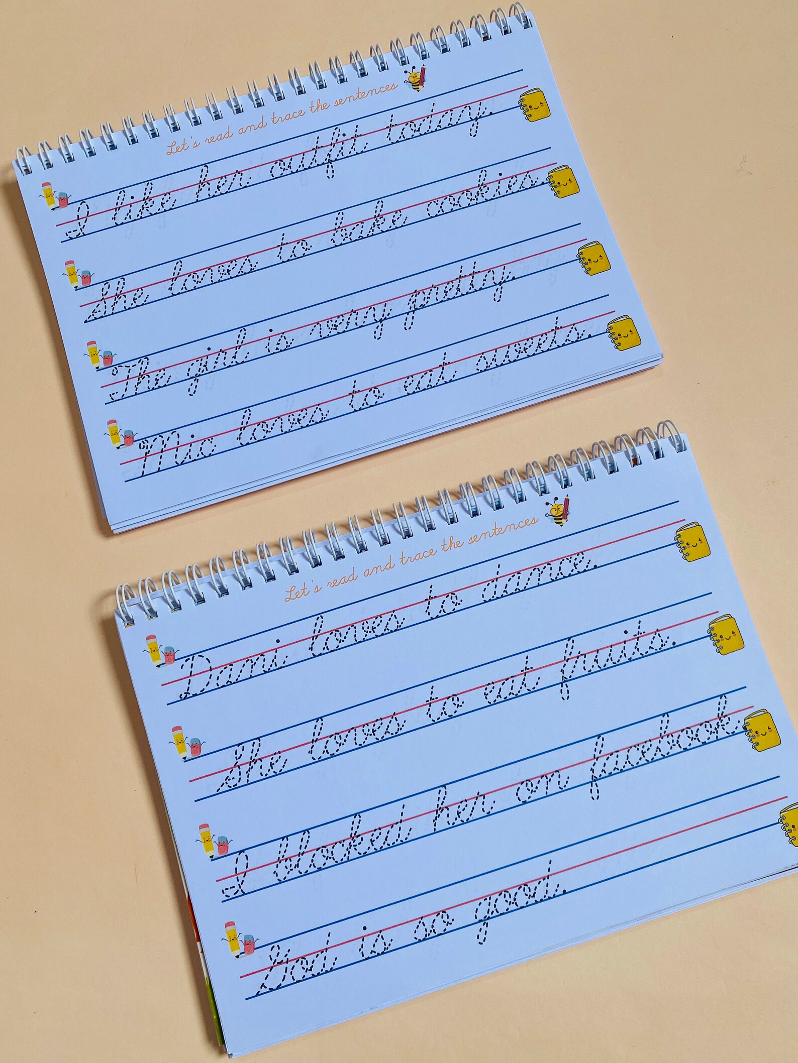 Let's Trace Cursive Tracing Pad for Kids | Handwriting Practice ...