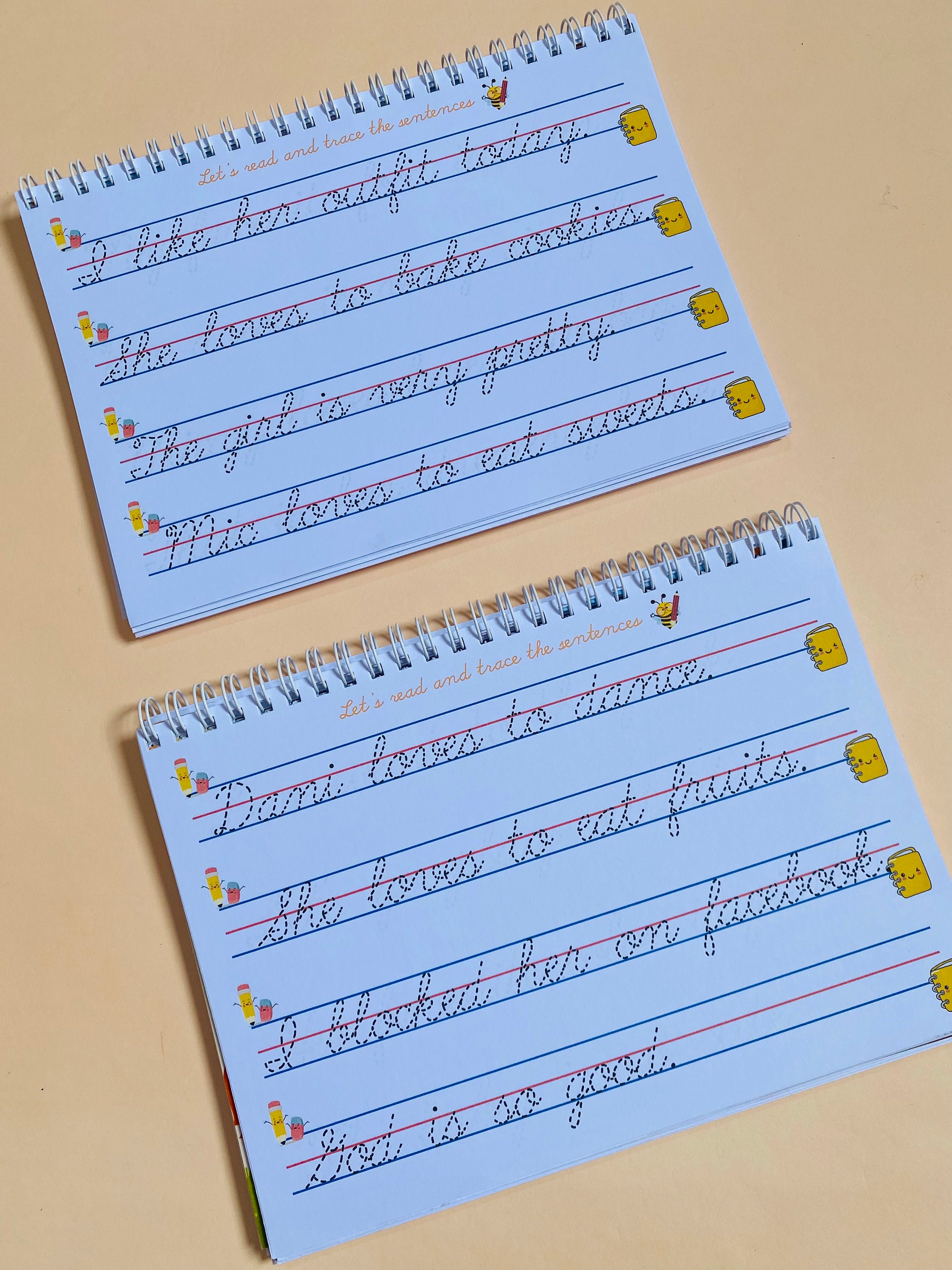 Let's Trace Cursive Tracing Pad for Kids | Handwriting Practice ...