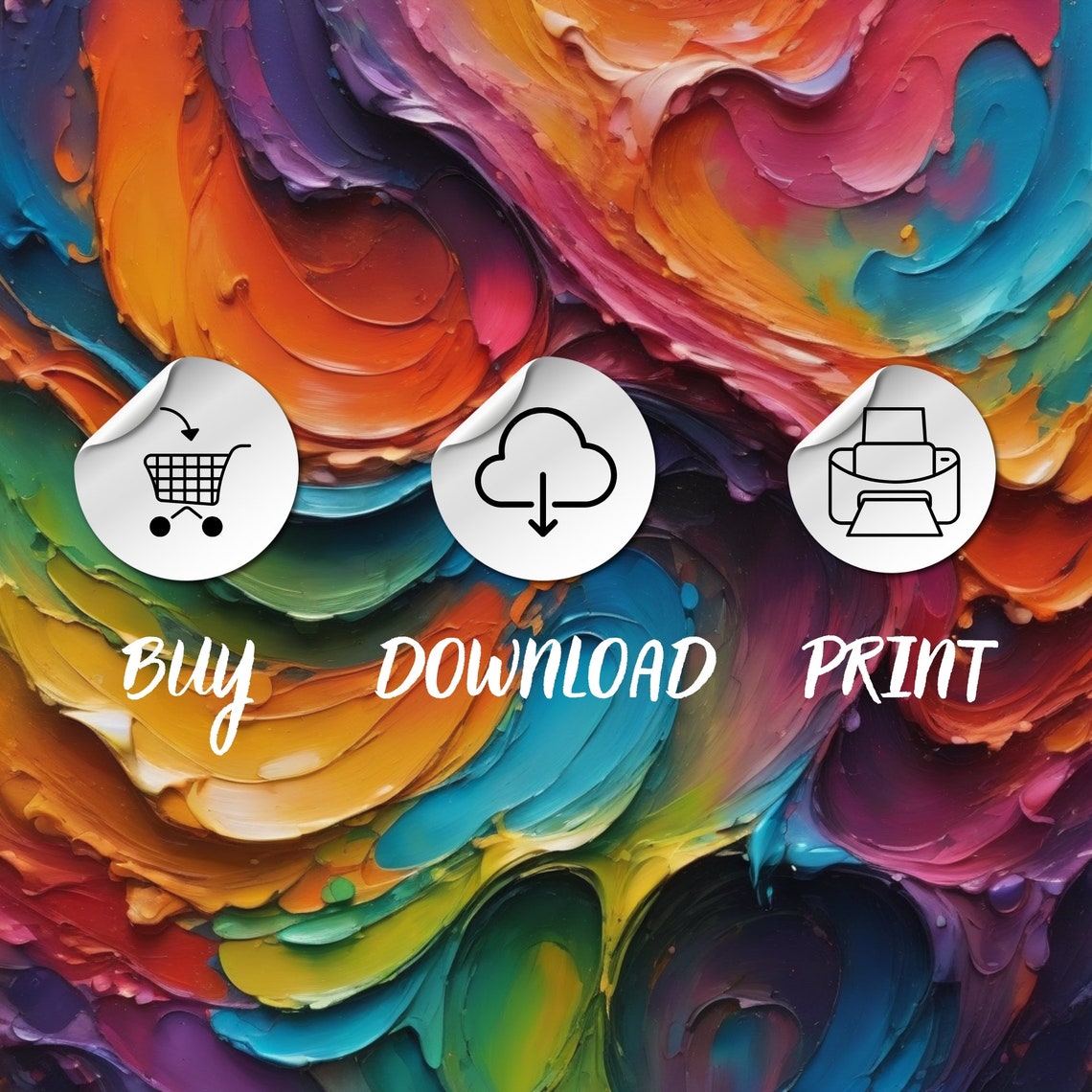 Wall Art, Digital Art, Blue Dragon, Digital Product, AI Generated ...