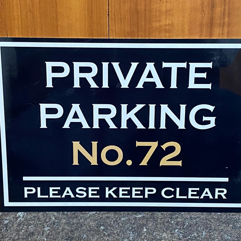 Metal Signs Private - Etsy UK