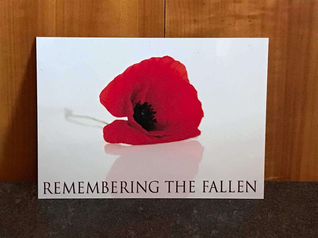 Remembrance, VE Day, Printed Metal Signs, Remember Them, Lest We Forget ...