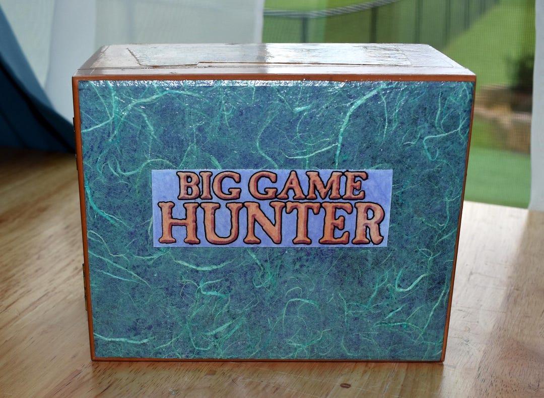 Big Game Hunter (approx. 7" X 5 1/2" X 4 1/8") - Etsy