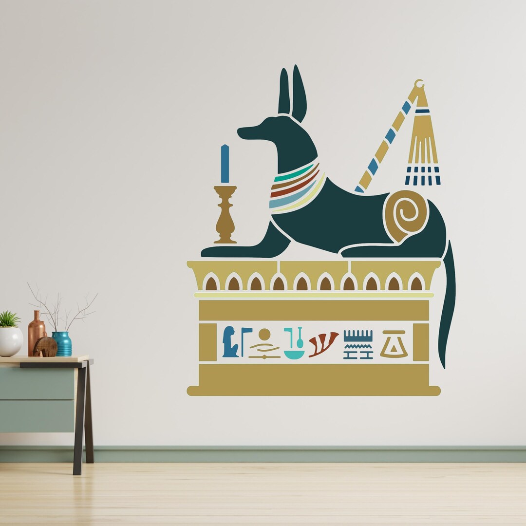 Ancient Egyptian Symbols Stencil (many Sizes) - Etsy