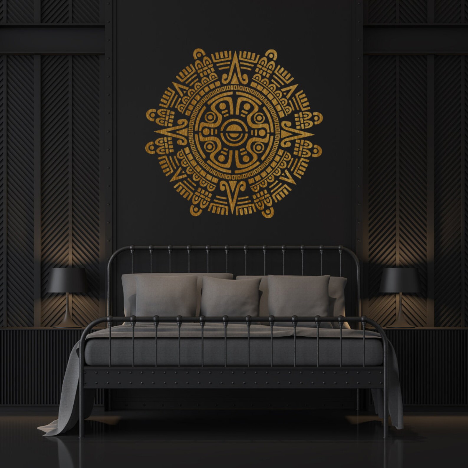 Mayan Calendar Stencil (many Sizes) - Etsy