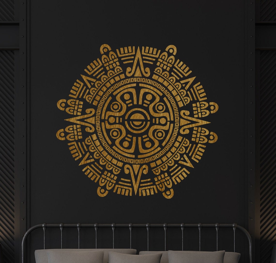 Mayan Calendar Stencil (many Sizes) - Etsy