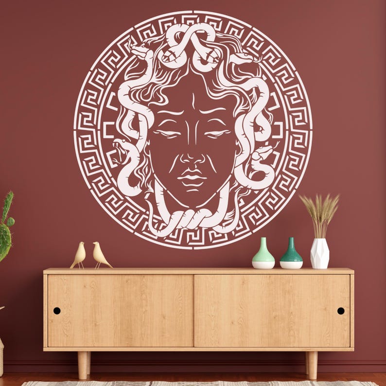 Medusa Large Wall Stencil (many Sizes) - Etsy