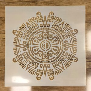 Mayan Calendar Stencil (many Sizes) - Etsy