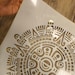 Mayan Calendar Stencil (many Sizes) - Etsy
