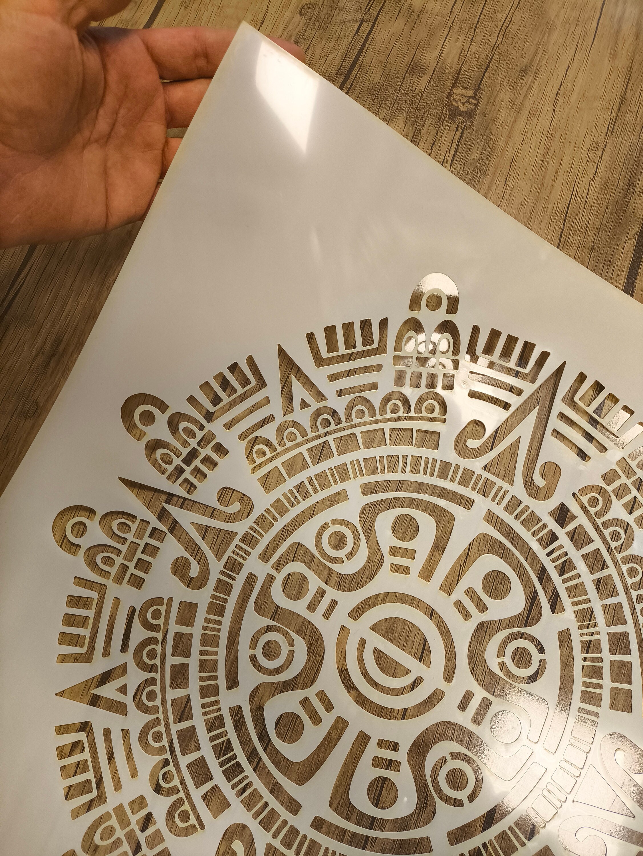 Mayan Calendar Stencil (many Sizes) - Etsy