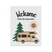 Banner RV Sign Welcome Banner Welcome Sign for RV Camper Van Decoration ...