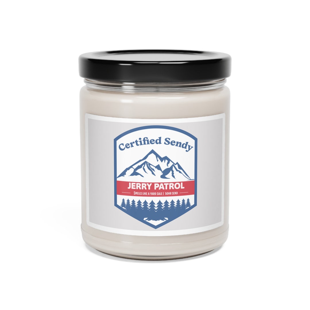 Certified Sendy Jerry Patrol Candle- Gift for Skier Candle for ...