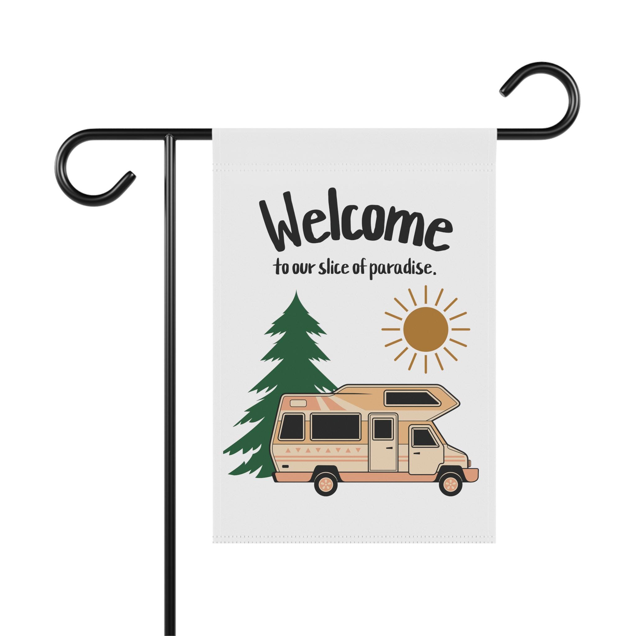 Banner RV Sign Welcome Banner Welcome Sign for RV Camper Van Decoration ...