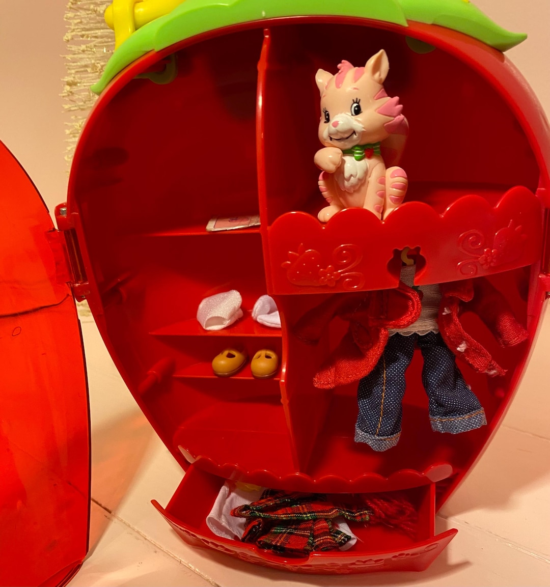 Strawberry Shortcake Bandai Travel Case - Etsy