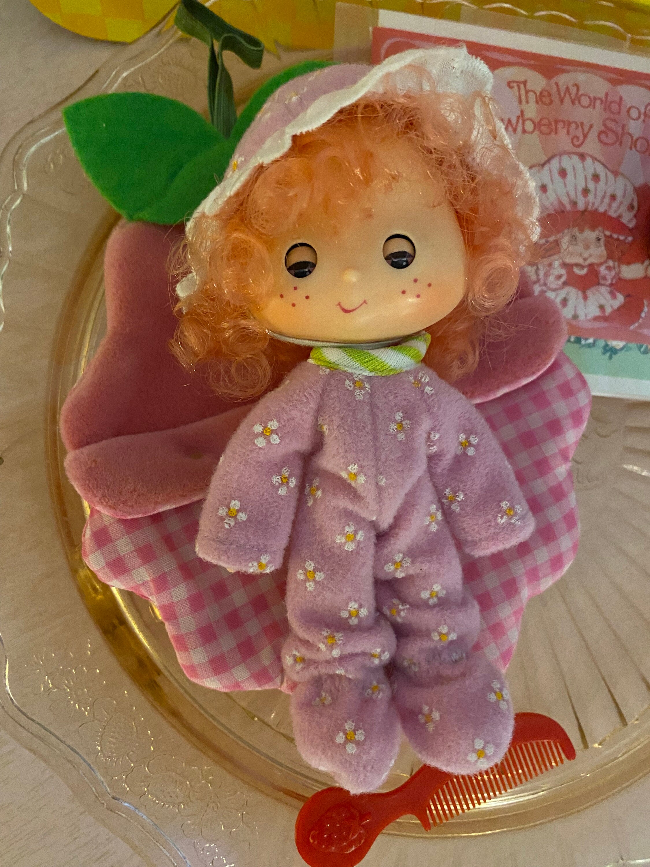 Strawberry Shortcake Raspberry Tart Sweet Sleeper With Pet - Etsy