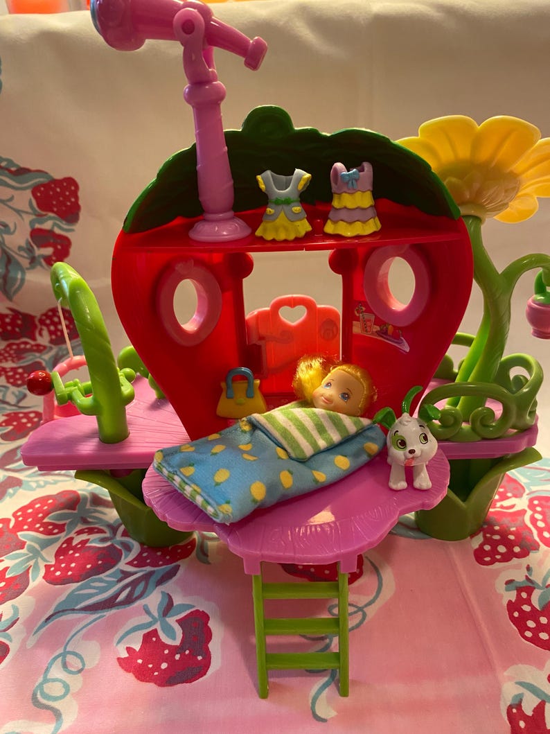 Strawberry Shortcake Berry Sweet Tree House Complete - Etsy