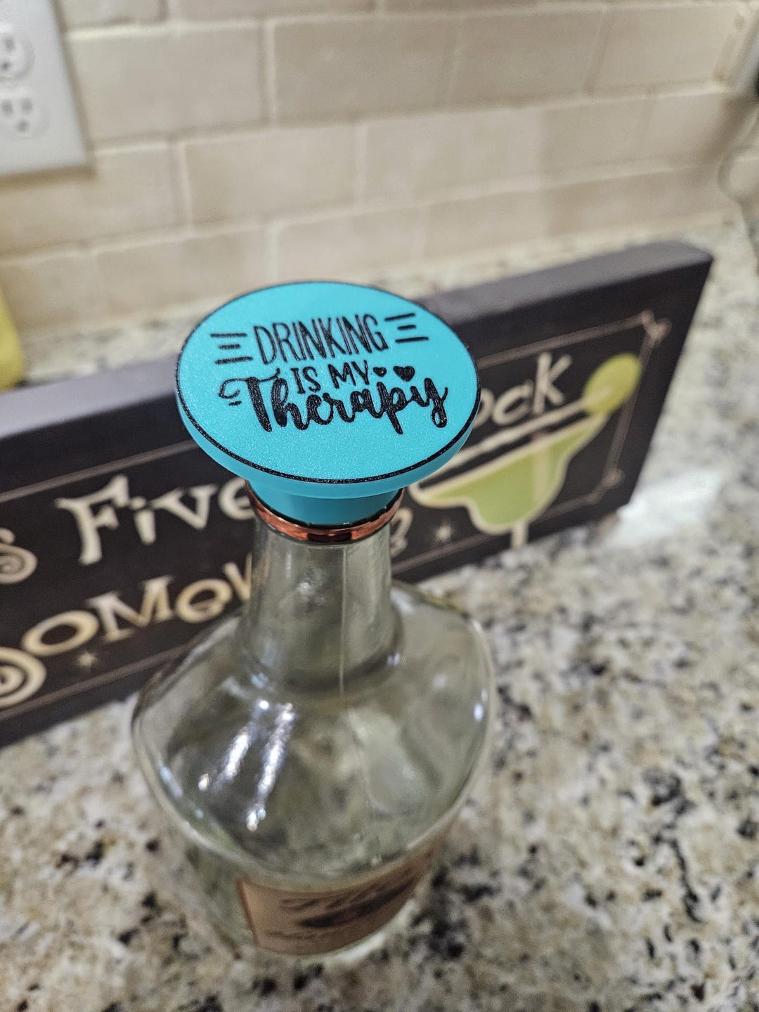 Funny Drinking Gift Vodka Gift Idea Decorative Screw Cap for Alcohol ...