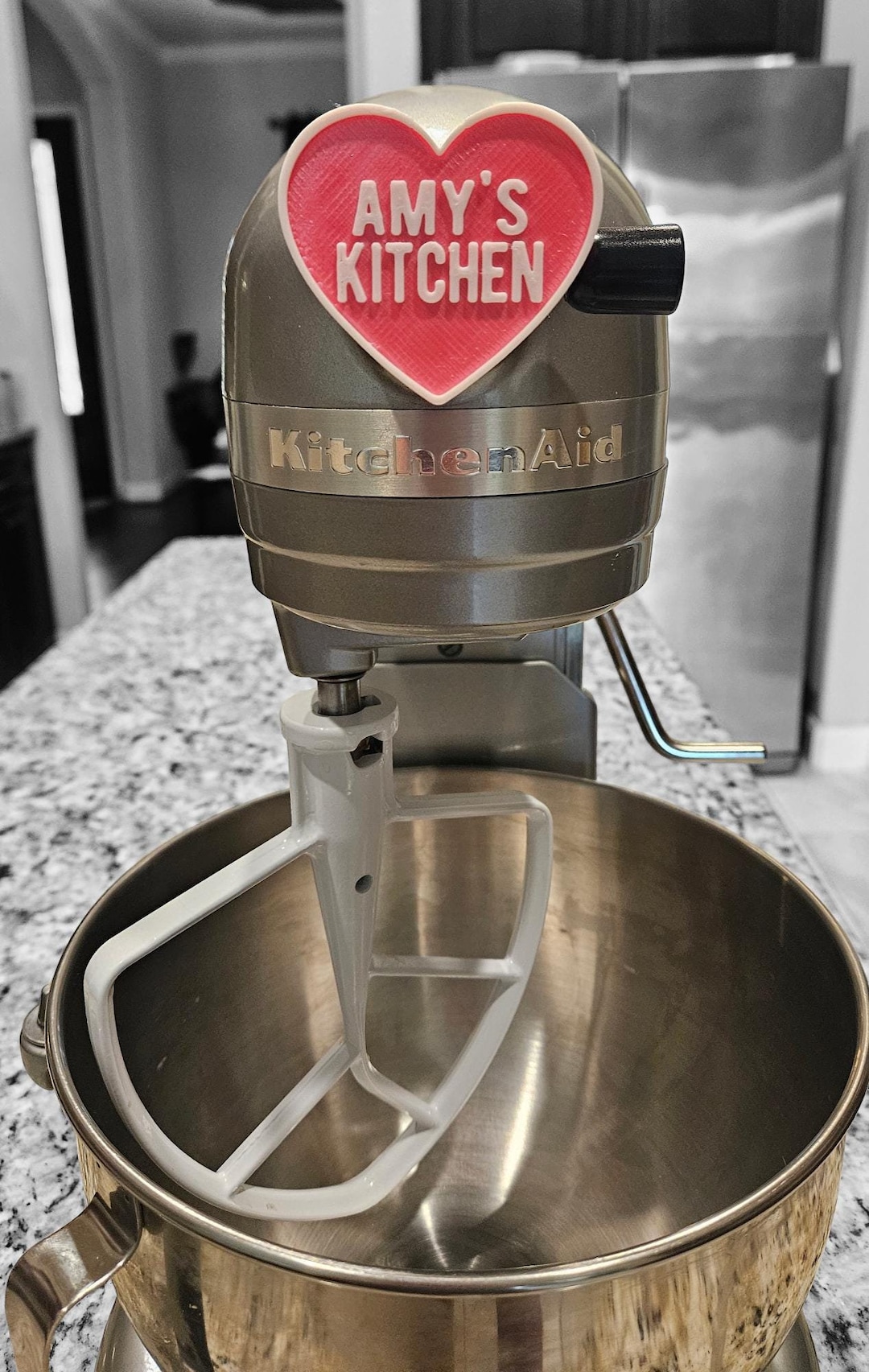 Kitchenaid Accessory Custom Attachment Cover Heart Shaped Kitchenaid ...