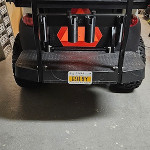 Golf Cart Accessories Fishing Rod Holder Set of 2 Double Take Fishing ...