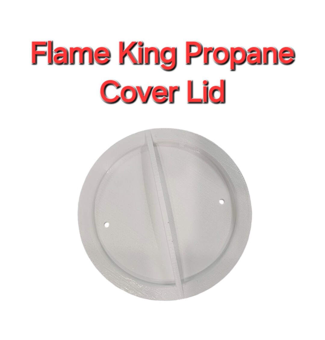 Rv Propane Tank Cover White Lid Replacement for Flame King RV Camper Rv ...