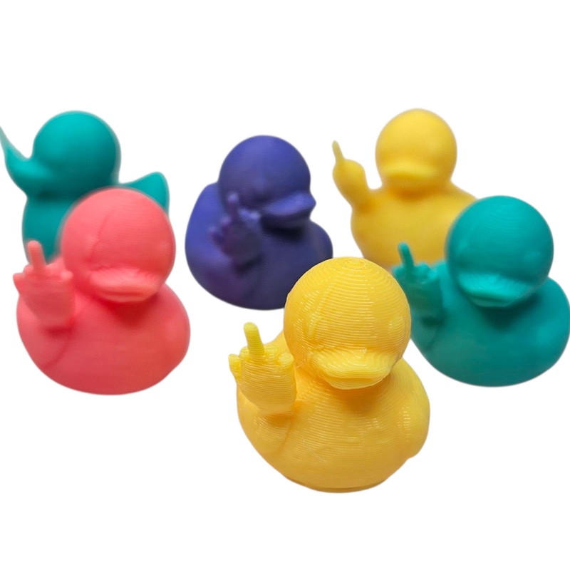 Middle Finger Duck - Etsy