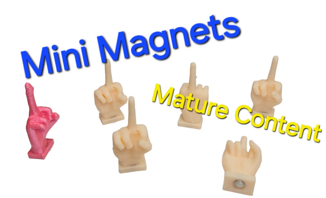 Middle Finger Magnets for Prank Bachelor Party Favor Gag Gift for Party ...