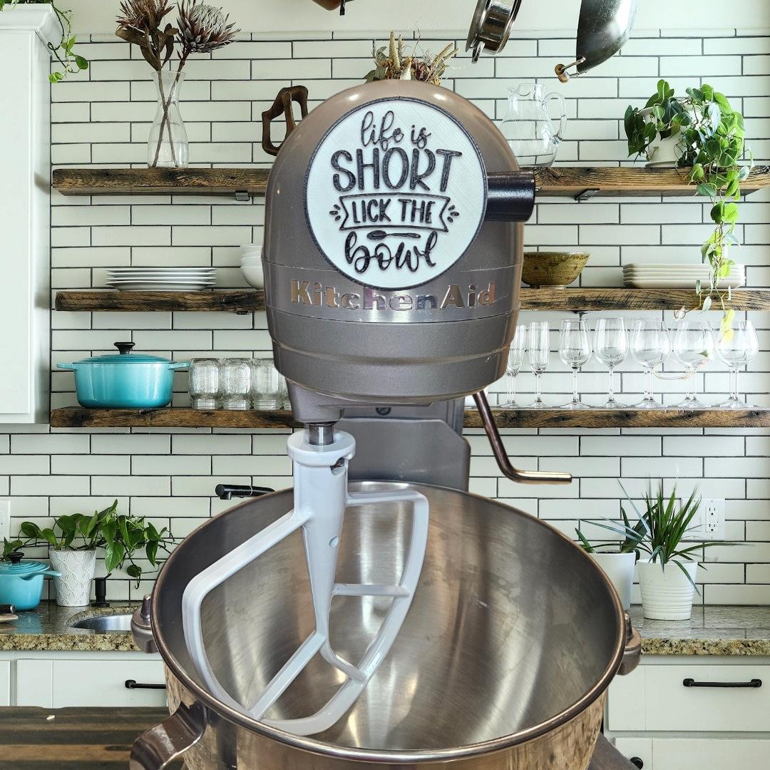 Kitchen Decor Kitchenaid Stand Mixer Accessory Gift for Her Baking ...