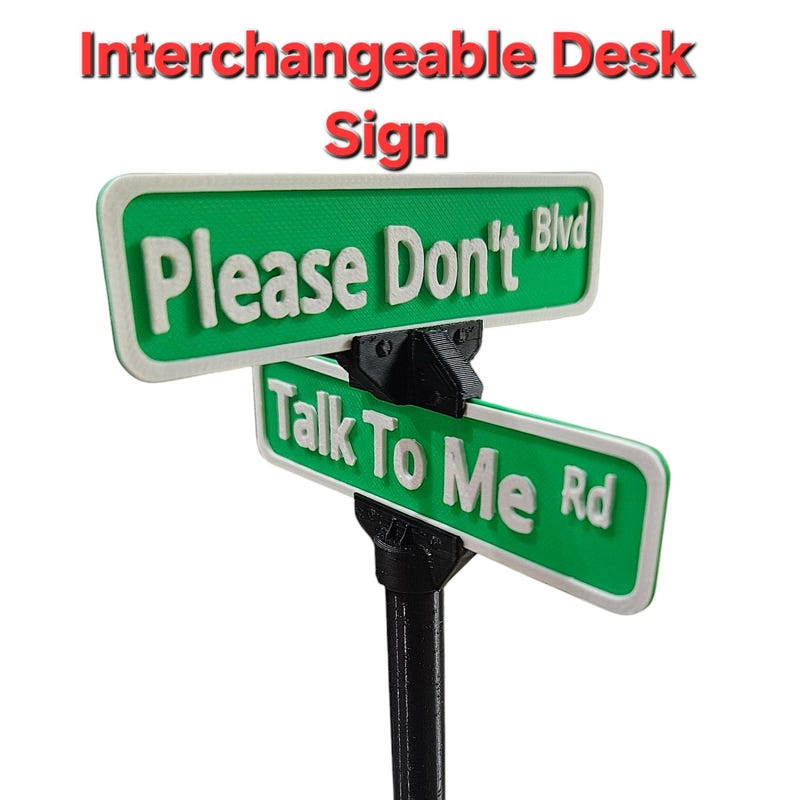 Funny Desk Sign - Etsy