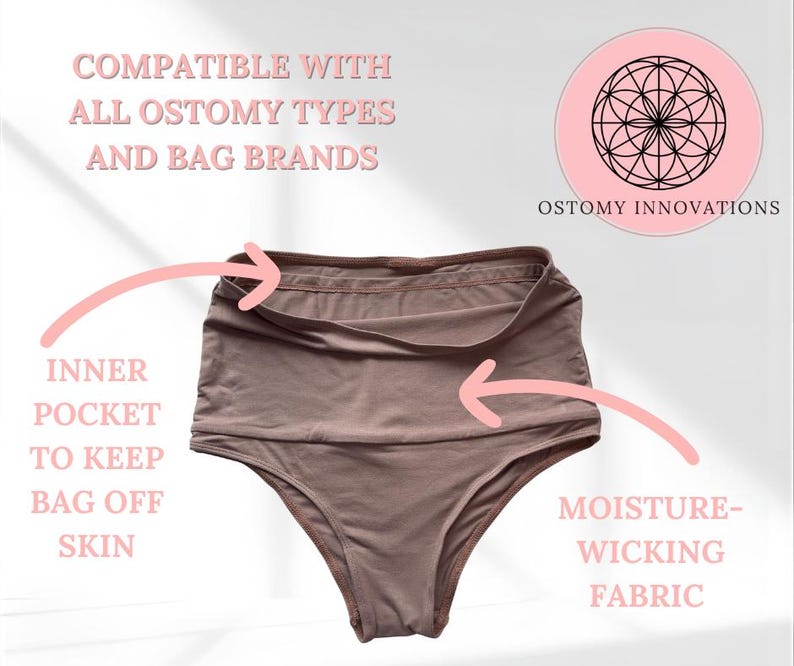 Ostomy Underwear for Women, Durable Ostomy Underwear With Pouch ...