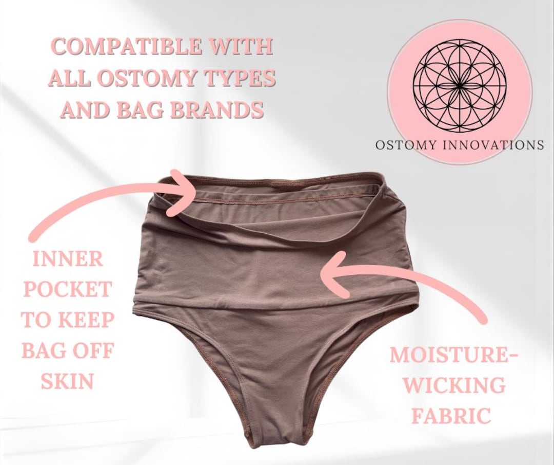 Ostomy Underwear for Women, Durable Ostomy Wear, Ostomy Underwear With ...