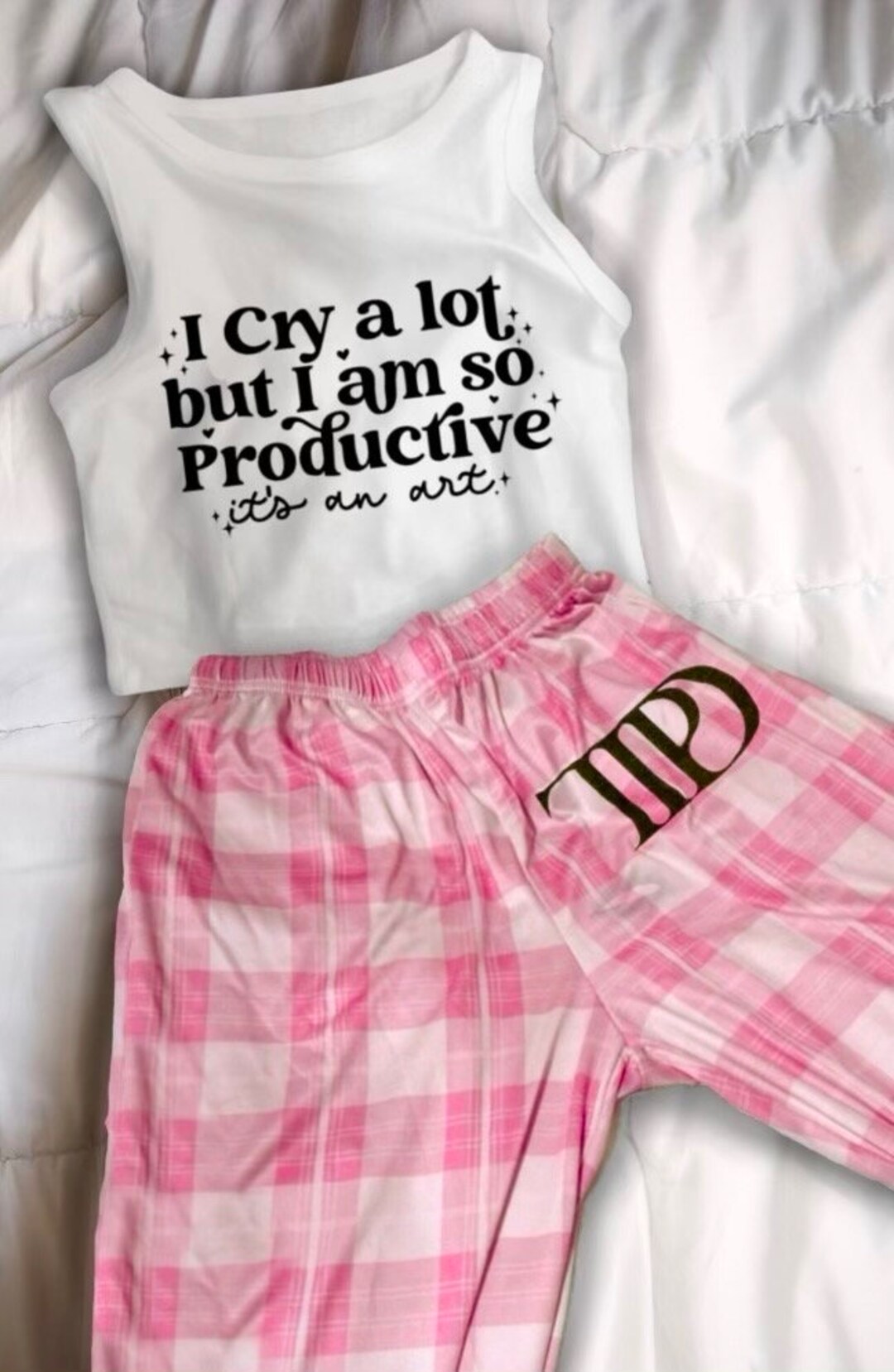 Taylor Swift TTPD Pajama Set - Etsy