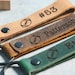Football Personalized Keychain / Keyring / Bag Tag / Name Tag - Leather ...