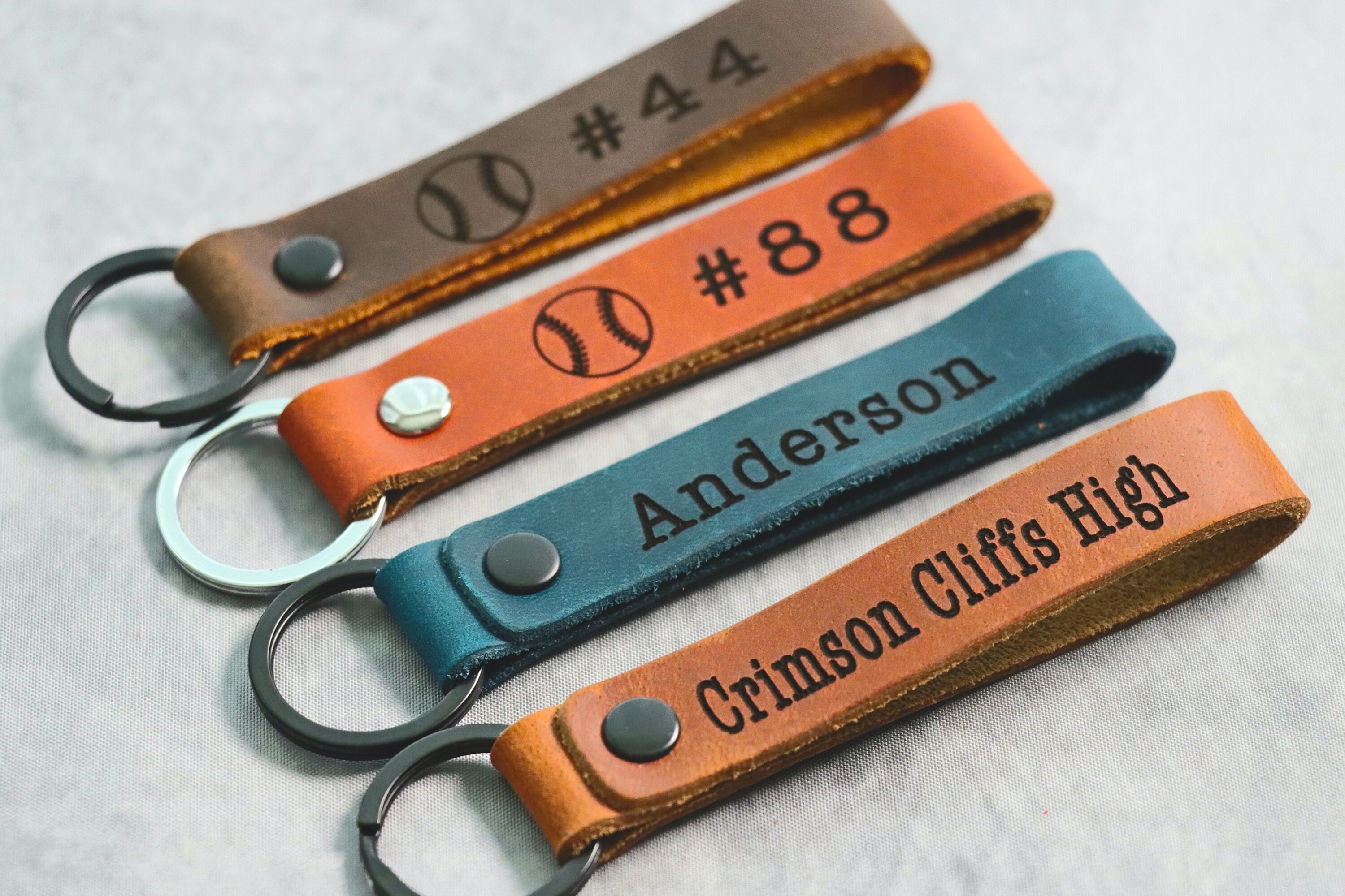 Softball Keychain, Softball Team Gifts, Softball Senior Night Gifts ...