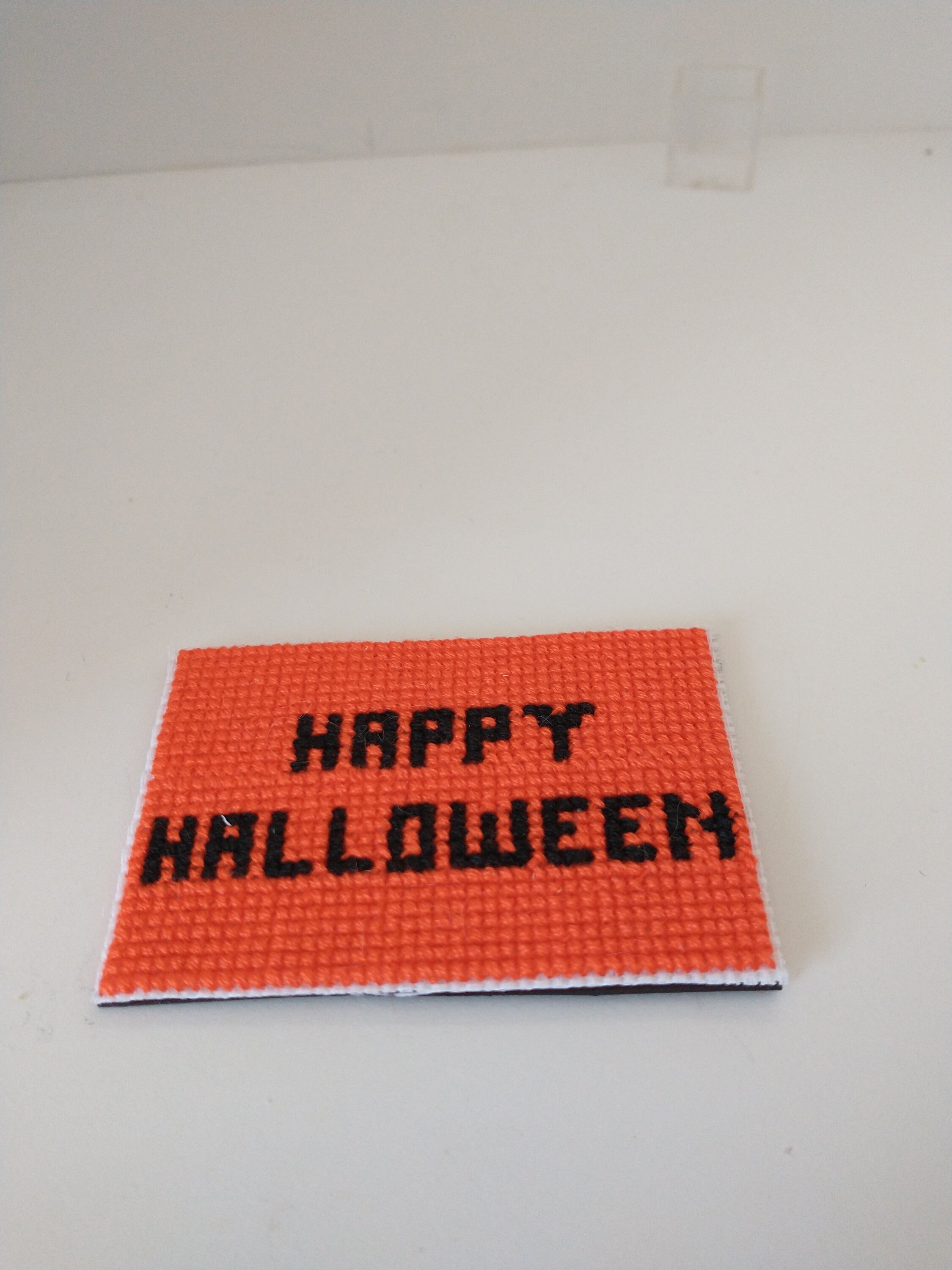 1:12 Dollhouse Miniature Welcome Mat. Hand Made in the USA. Cross ...